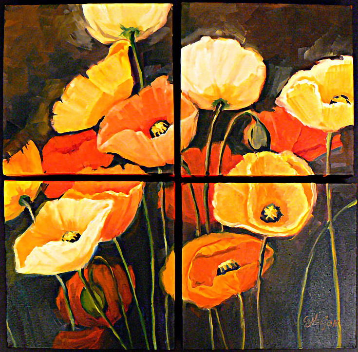 4 Reasons To Make Multiple Canvas Paintings Diptychs Triptychs Etc 