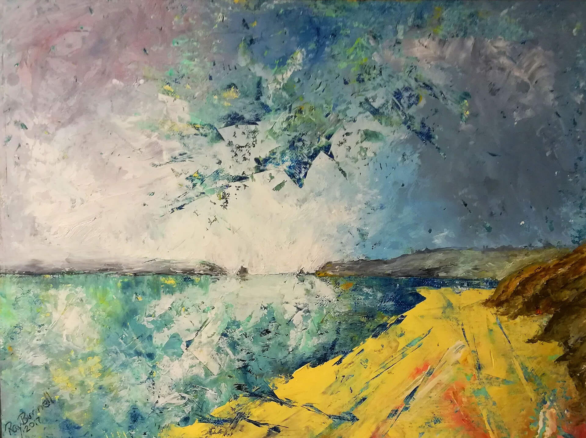 Inspired by Old Frames: How Ray Burnell Paints West Wales Landscapes